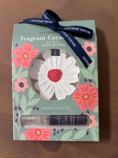 Ceramic Fragrance Disc - Wild Blooms – Inside Out Design