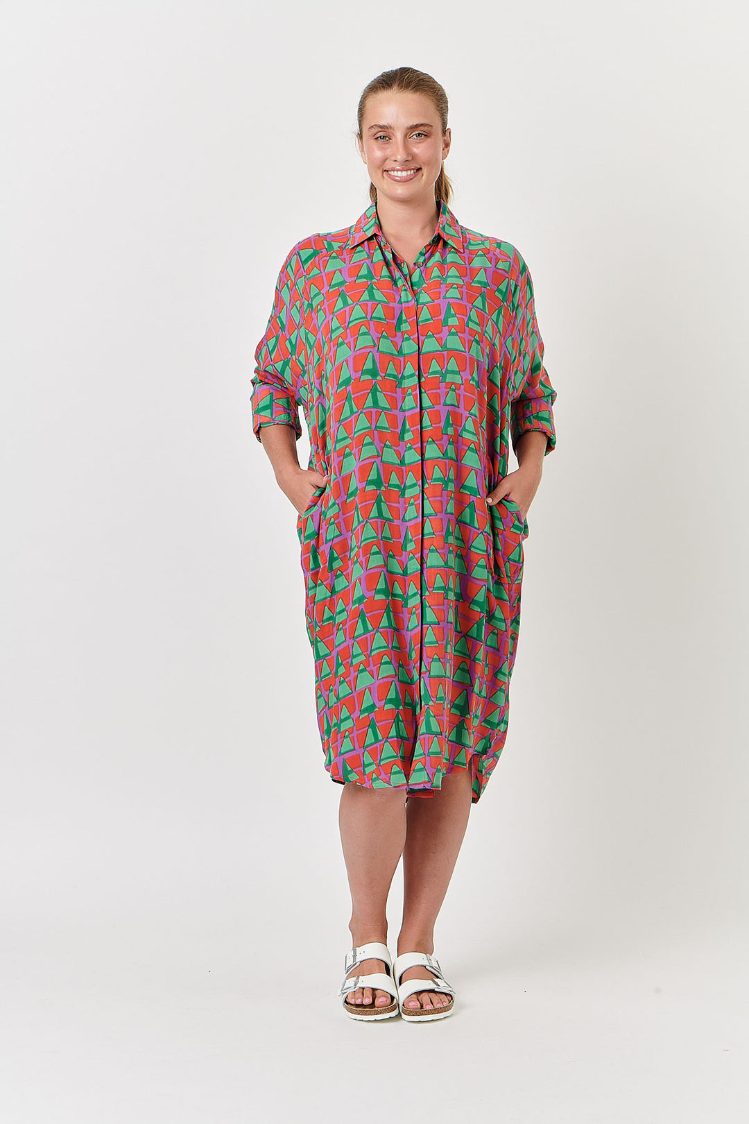 Namastai Jester Shirt Dress – Inside Out Design