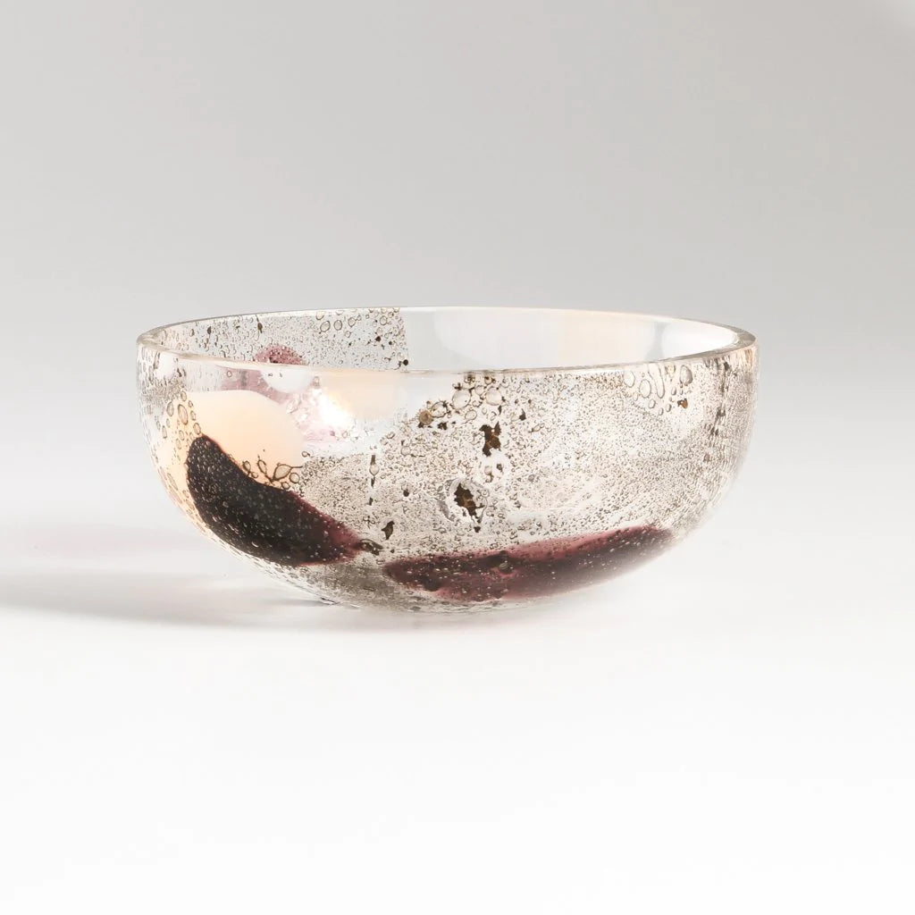 Sandy Glass Bowl Small – Inside Out Design